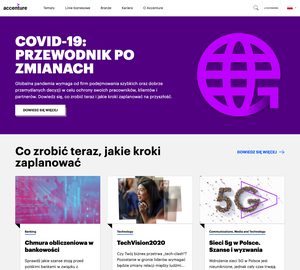 Accenture UX Design. Best practices for UX design of B2B websites